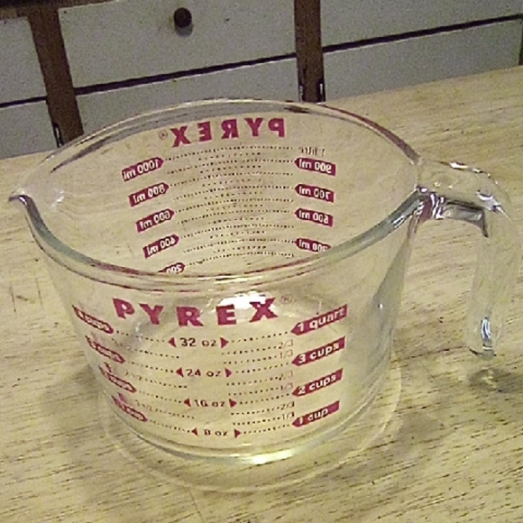 Pyrex | Kitchen | Original Vintage Made In Ida Pyrex 4 Cup Measuring ...